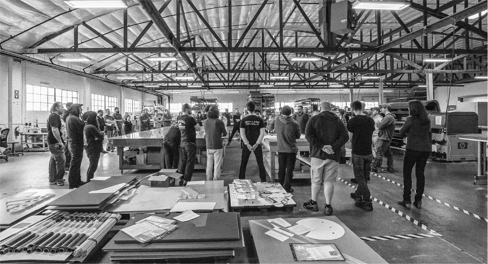 Large Format Graphics and Experiential Fabrication For Brands